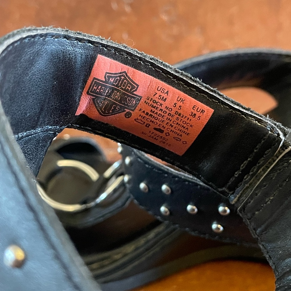 Harley-Davidson Monica Wedge Sandals - Gem Harley-Davidson Monica Wedge Sandals - Gem